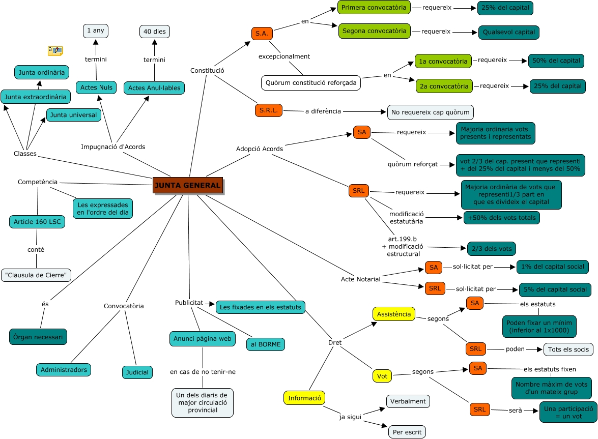 Mapa Conceptual 4 Junta General